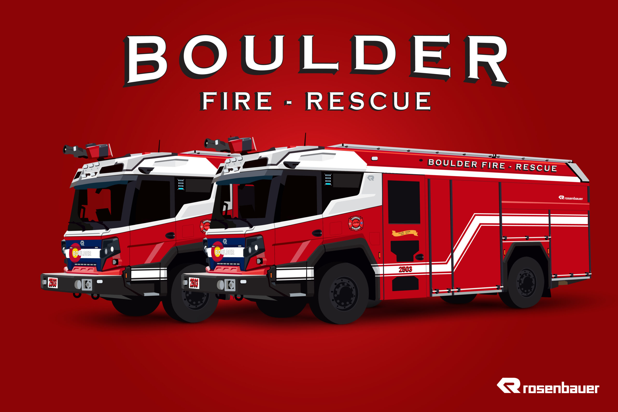 Boulder orders 2nd all-electric RTX fire truck from Rosenbauer - EV ...