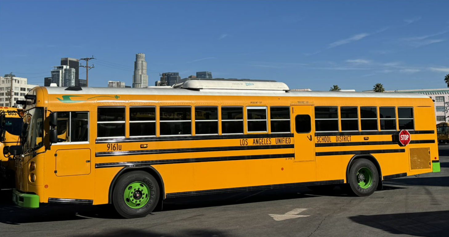 Blue Bird’s record order of 180 electric school buses to LA - EV Tech ...