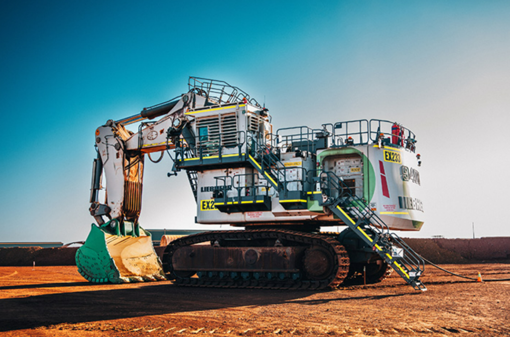 Liebherr and Fortescue repower R 9400 excavator to electric ...